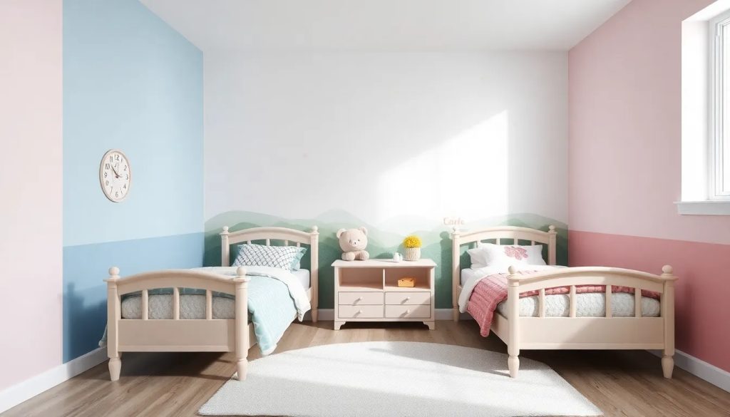 Habitaciones compartidas: PINTA un CUARTO DIVERTIDO para NIÑO y NIÑA